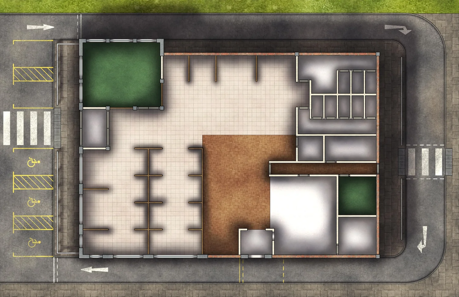 Modern TTRPG Battlemaps — Tom Cartos