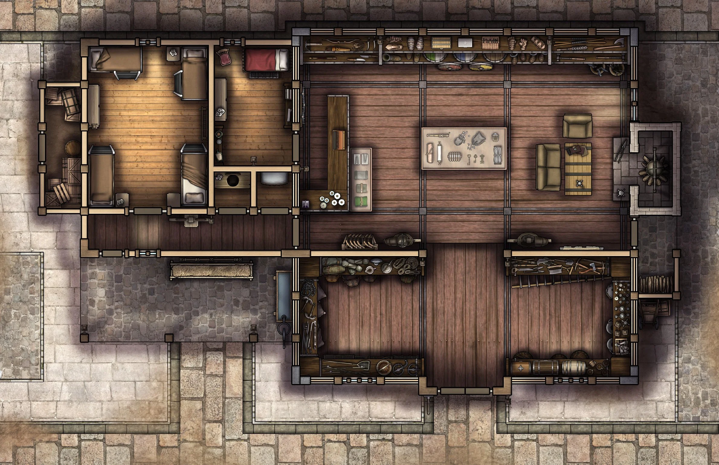 TTRPG Battlemaps & Assets — Tom Cartos