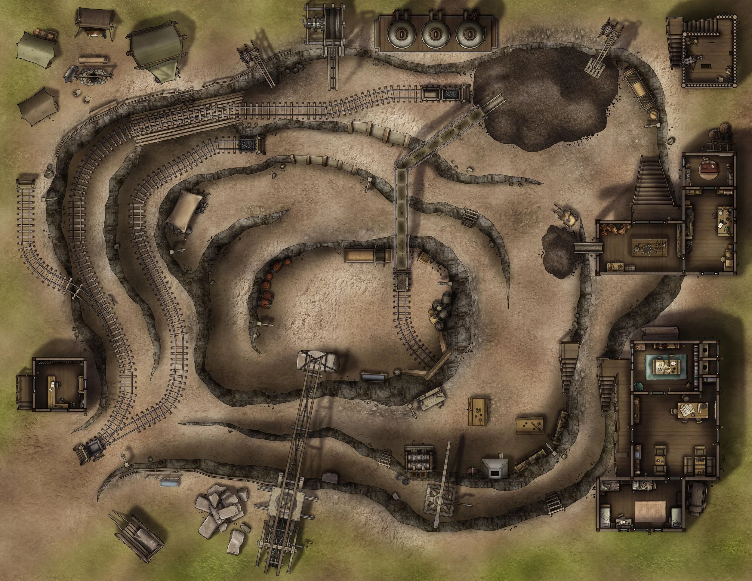 TTRPG Battlemaps & Assets — Tom Cartos