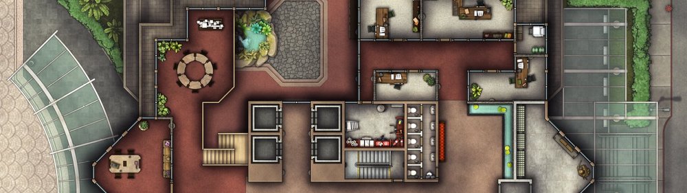 Free Modern Nakatomi Tower TTRPG Battlemaps — Tom Cartos