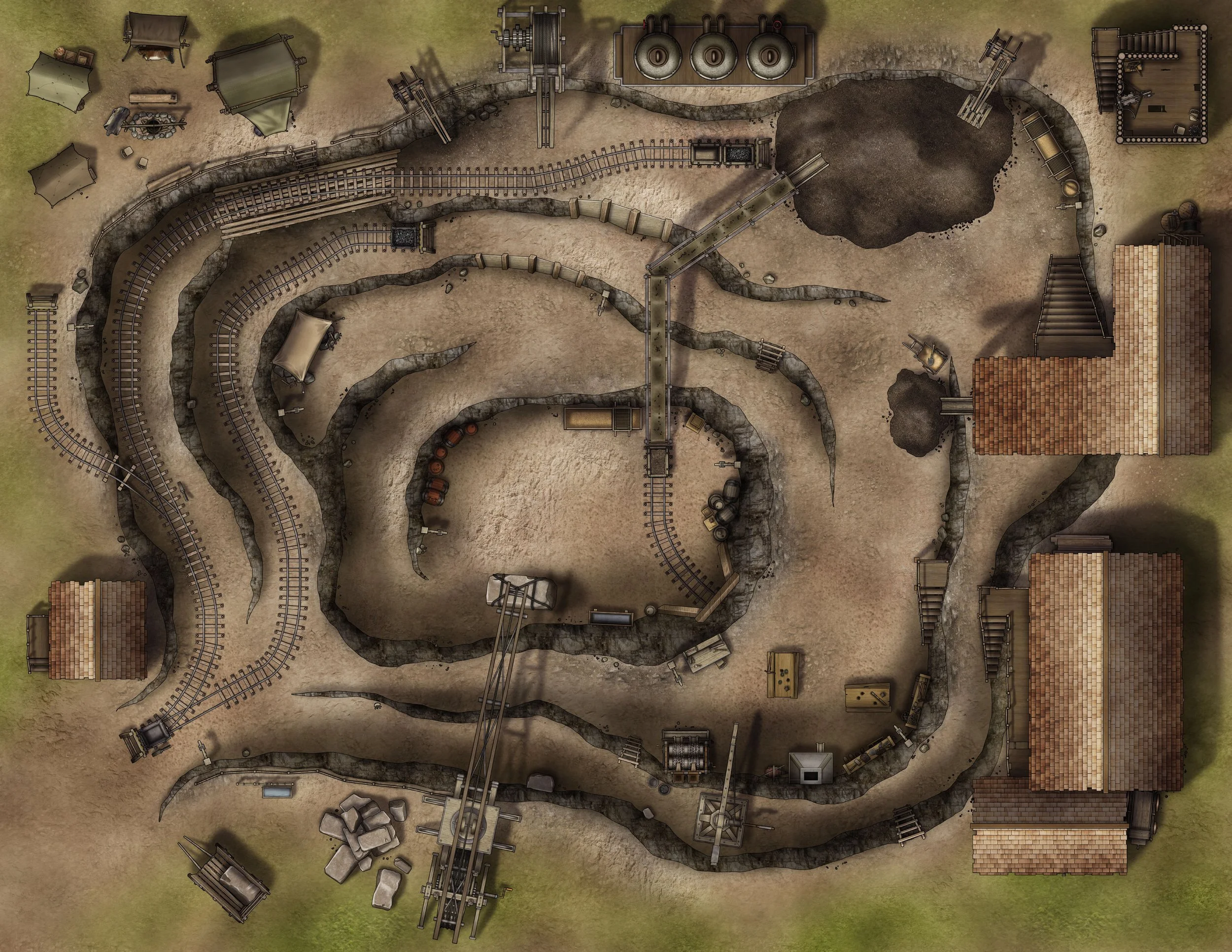 TTRPG Battlemaps & Assets — Tom Cartos