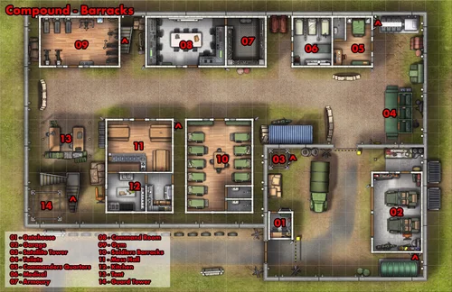 Modern TTRPG Battlemaps — Tom Cartos