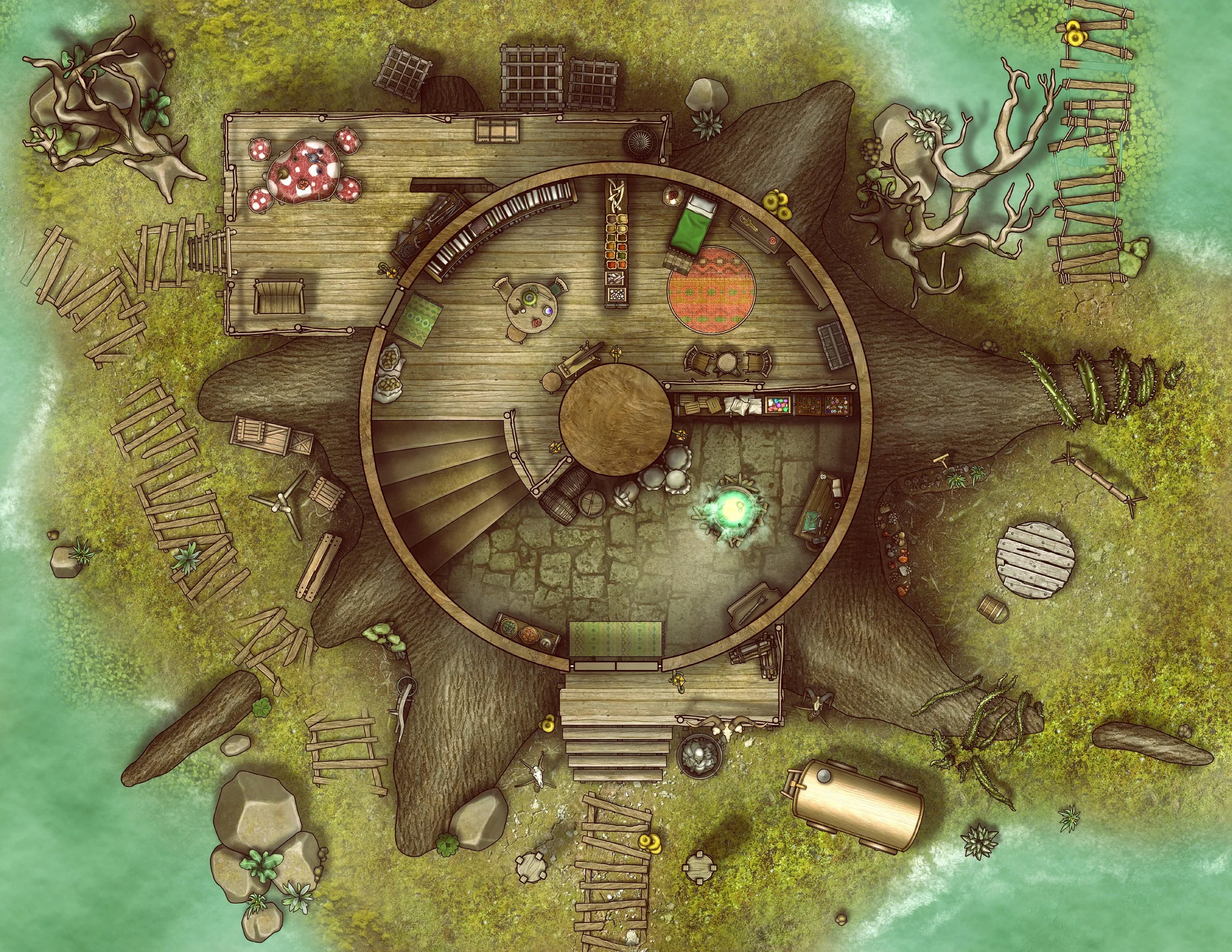 Random Encounter Battlemaps by Tom Cartos — Tom Cartos