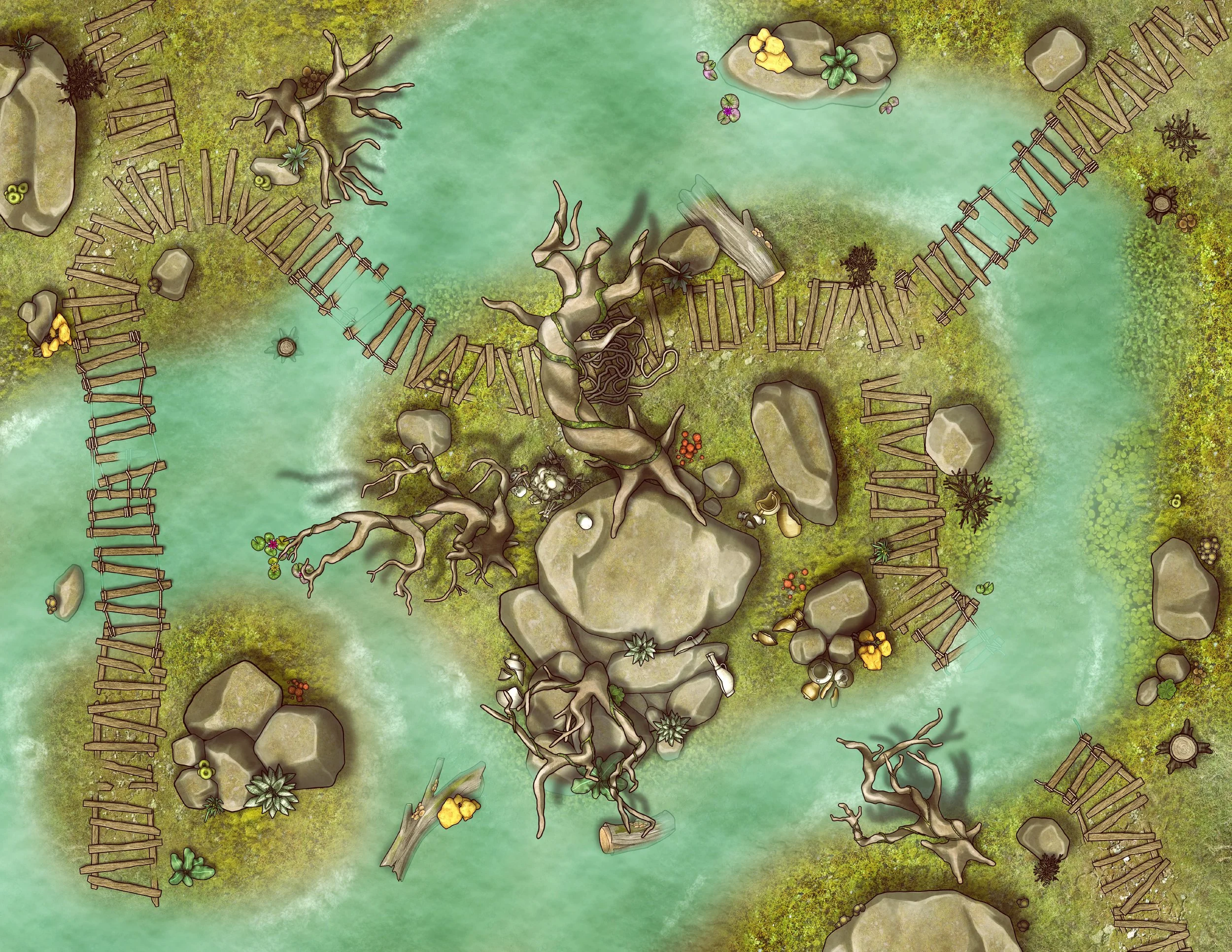 Random Encounter Battlemaps by Tom Cartos — Tom Cartos