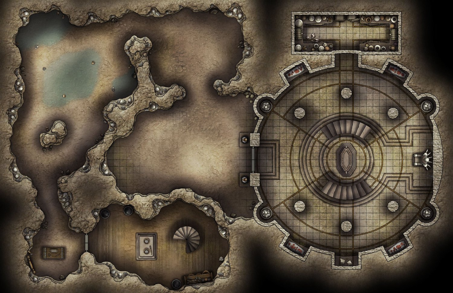 TTRPG Battlemaps & Assets — Tom Cartos