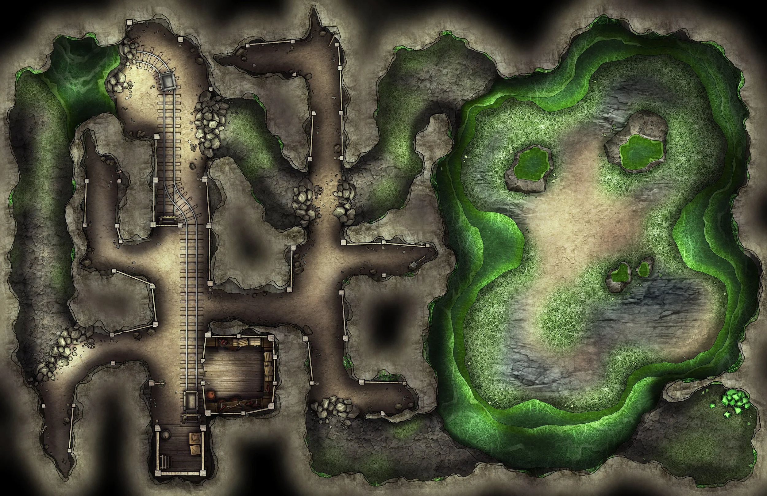Mine Dungeon Map Mine – The Dungeon Geek