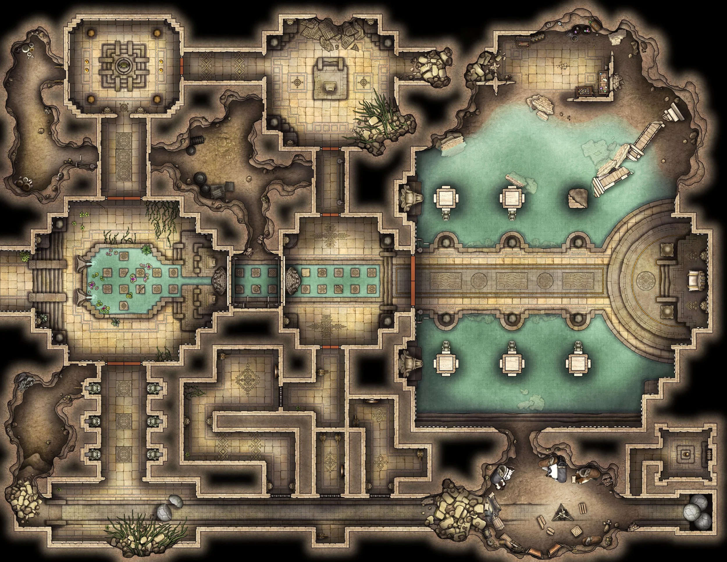 TTRPG Battlemaps & Assets — Tom Cartos