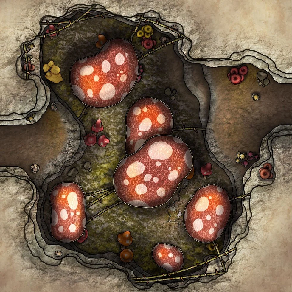Free Modular Cavern Tiles TTRPG Battlemap - SERIES — Tom Cartos
