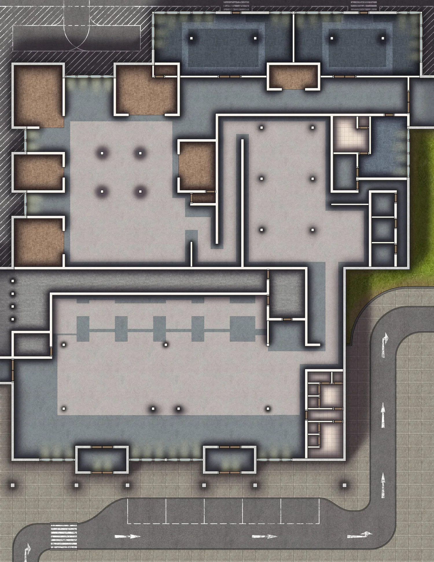 Free Modern TTRPG Battlemaps — Tom Cartos