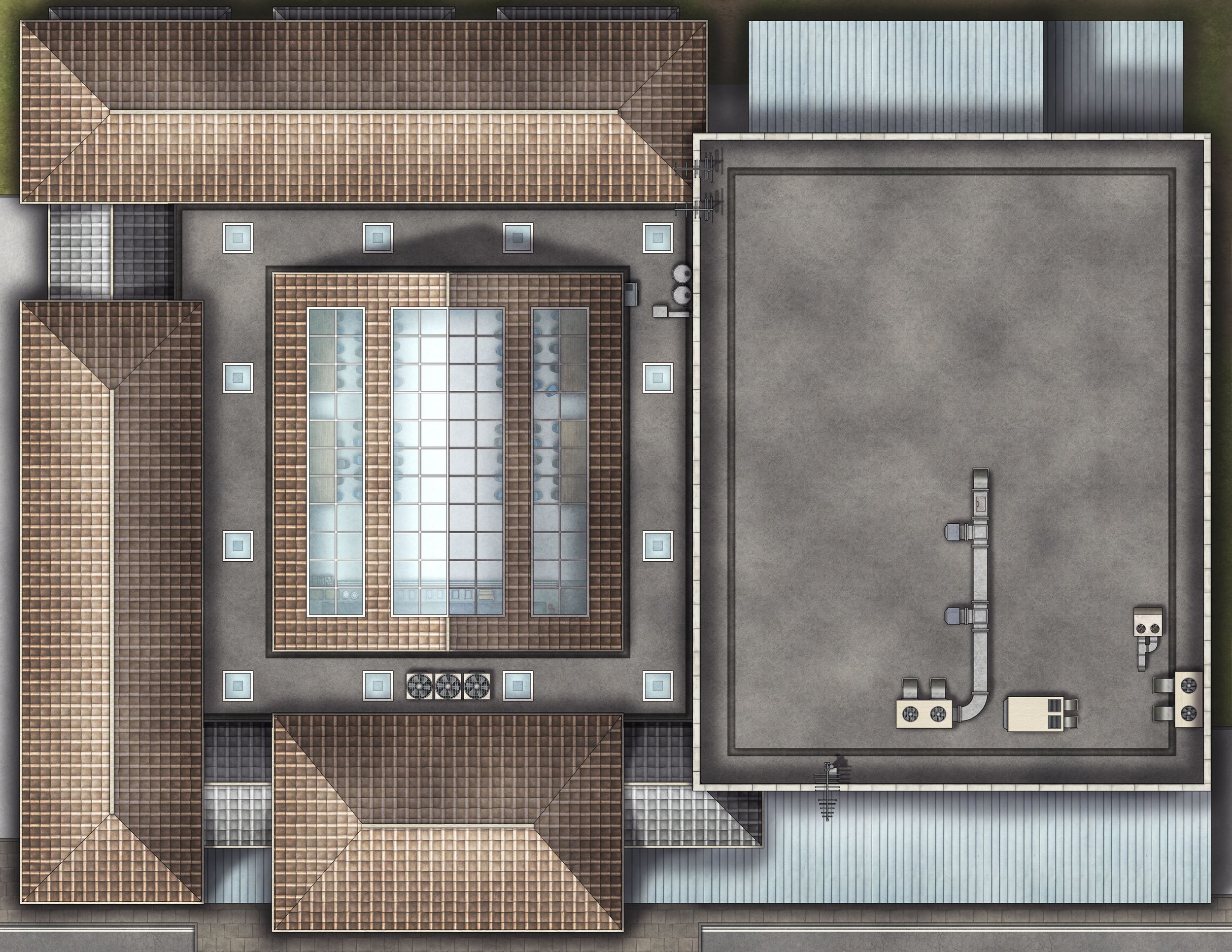 Modern TTRPG Battlemaps — Tom Cartos