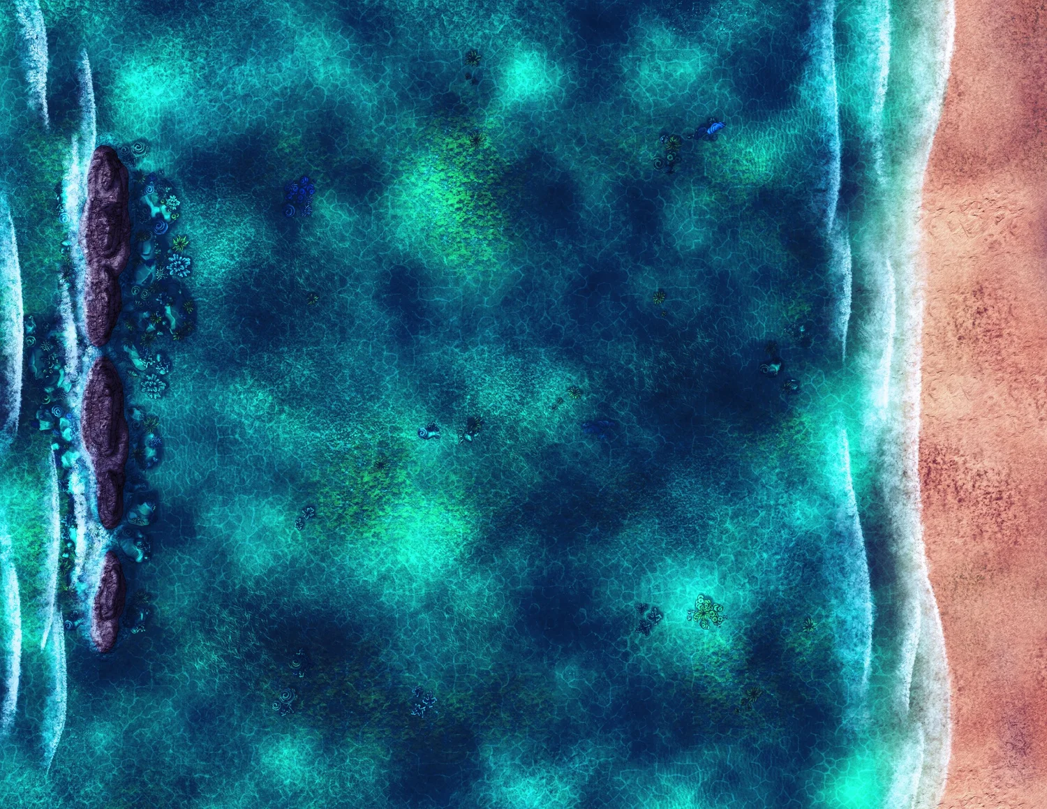 Modern TTRPG Battlemaps — Tom Cartos