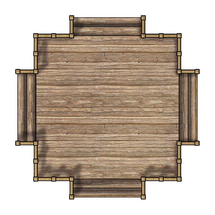 Free Feudal Japan Mansion TTRPG Battlemap - Mansions, Manors and Houses ...