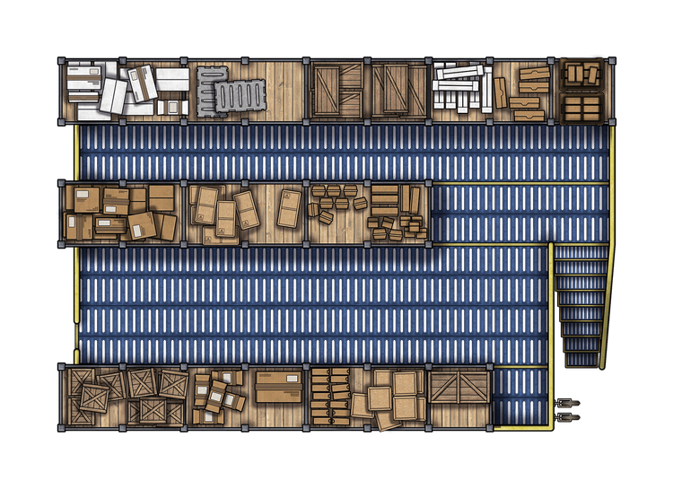 Modern TTRPG Battlemaps — Tom Cartos