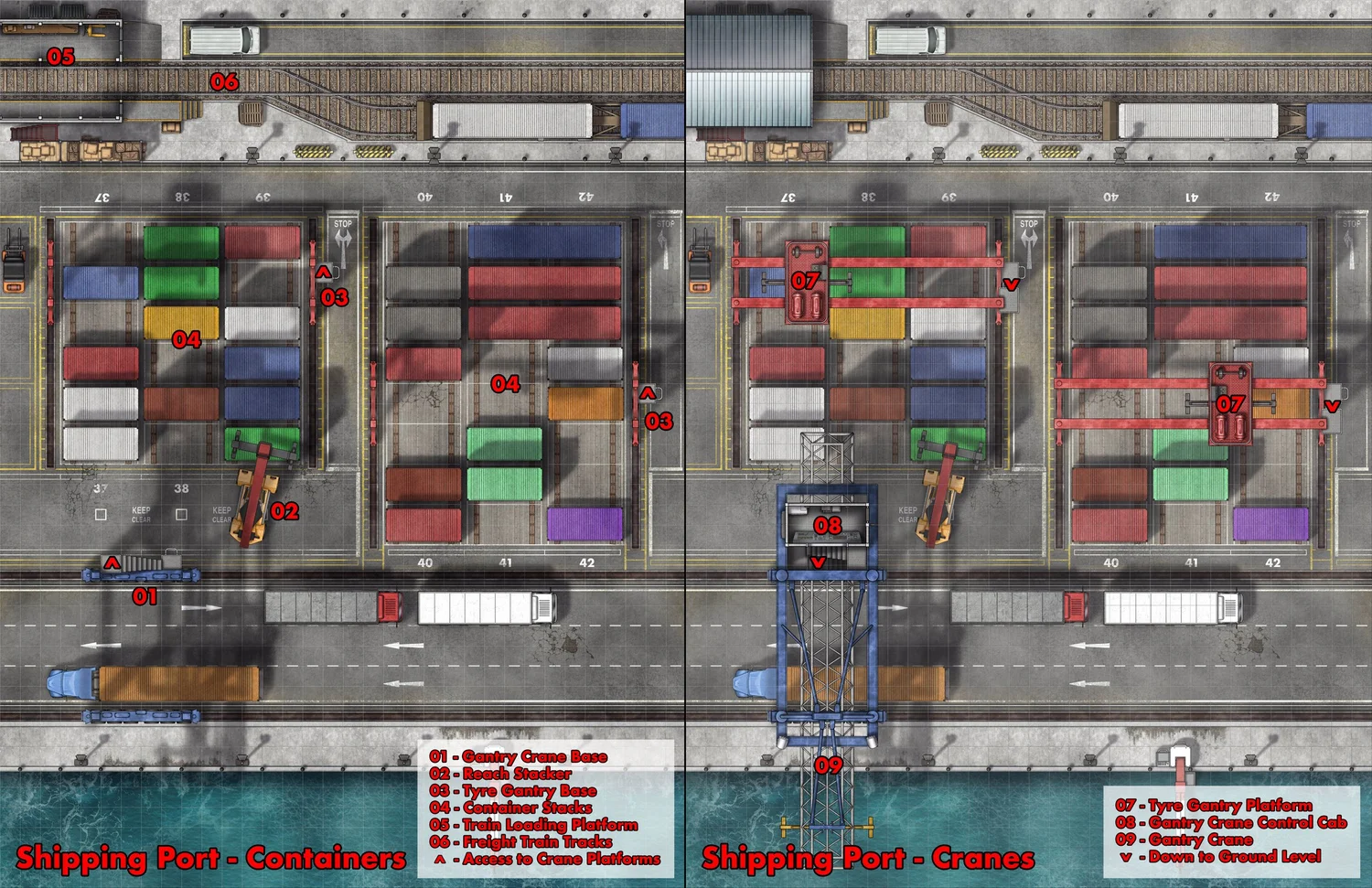 Modern TTRPG Battlemaps — Tom Cartos