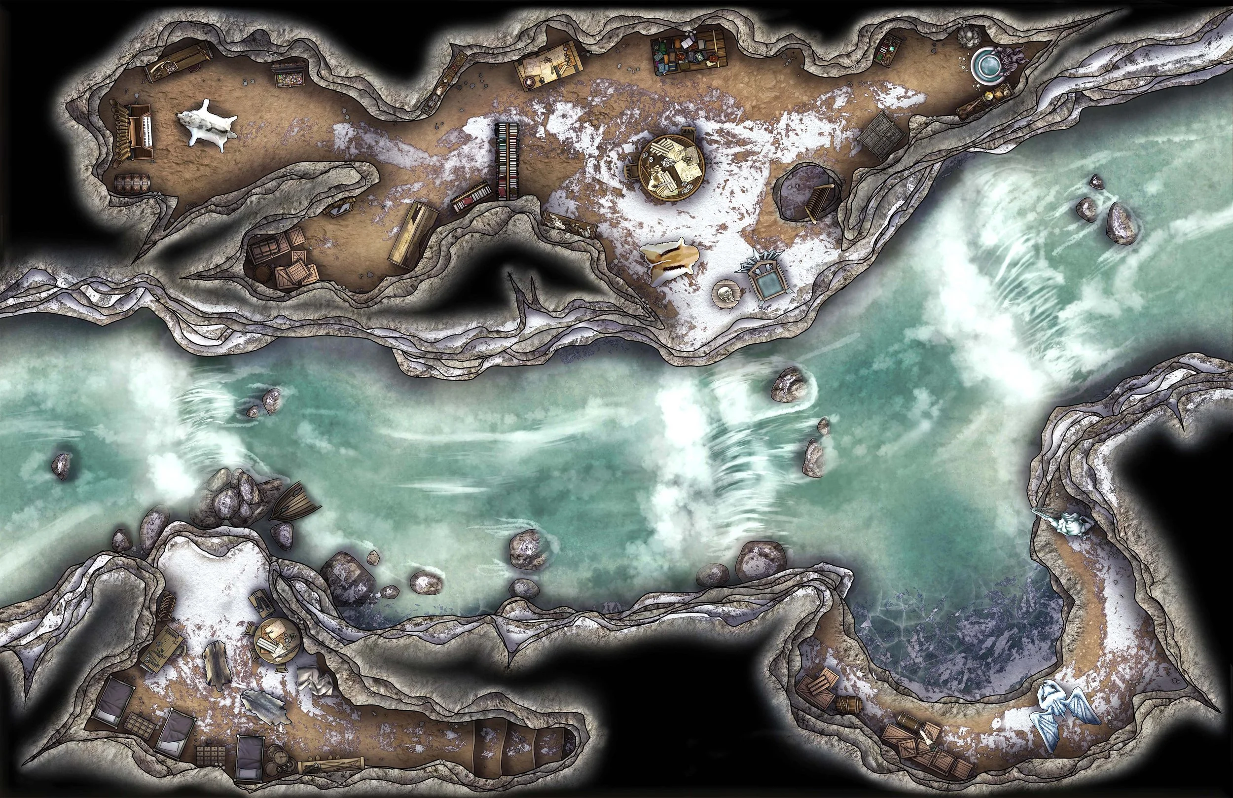 TTRPG Battlemaps - Hideouts & Lairs — Tom Cartos