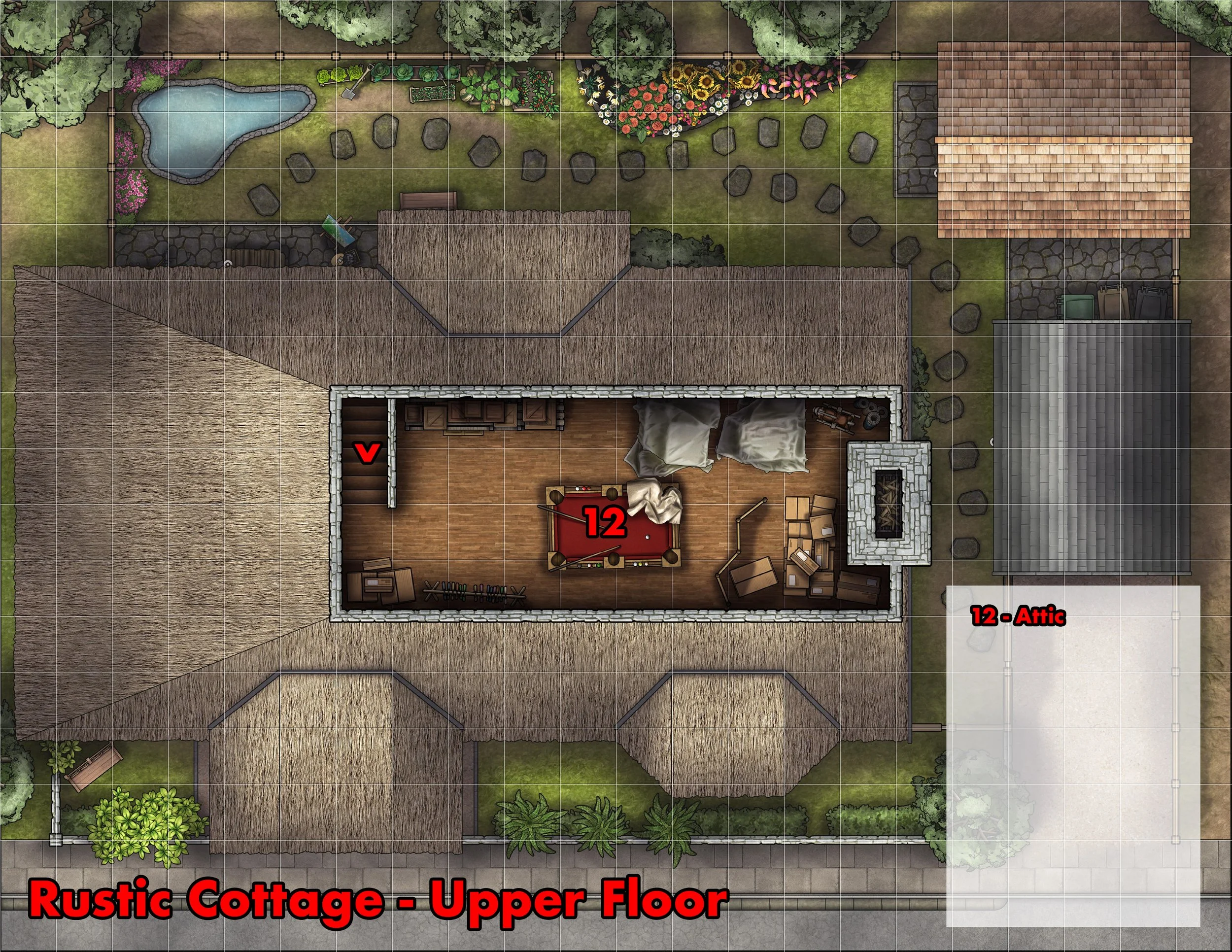 Modern TTRPG Battlemaps — Tom Cartos