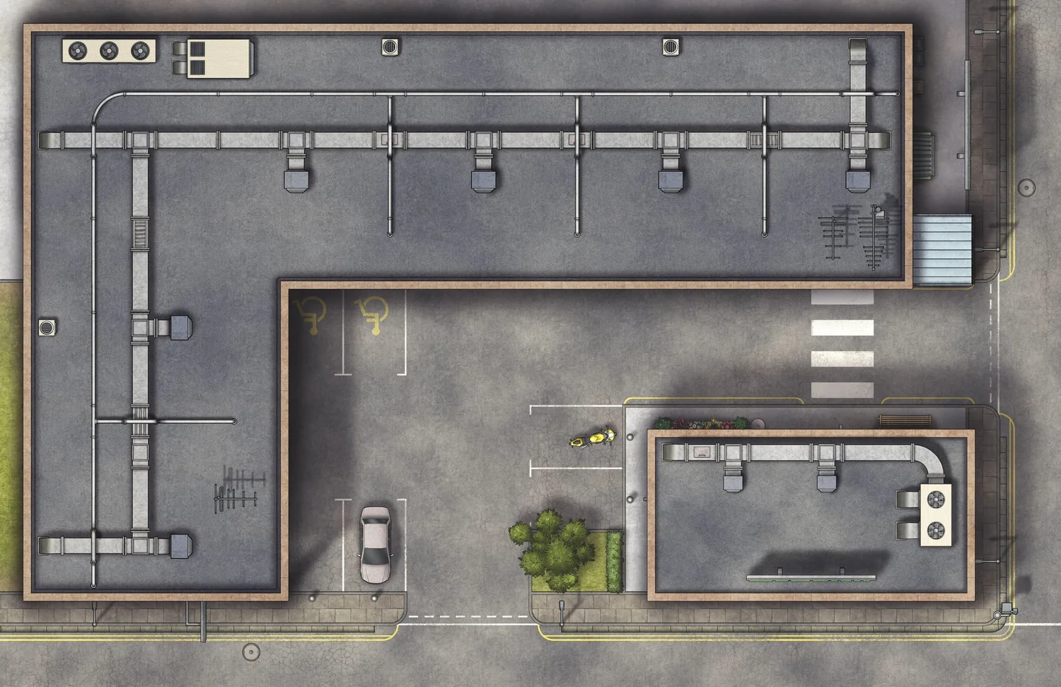 Modern TTRPG Battlemaps — Tom Cartos