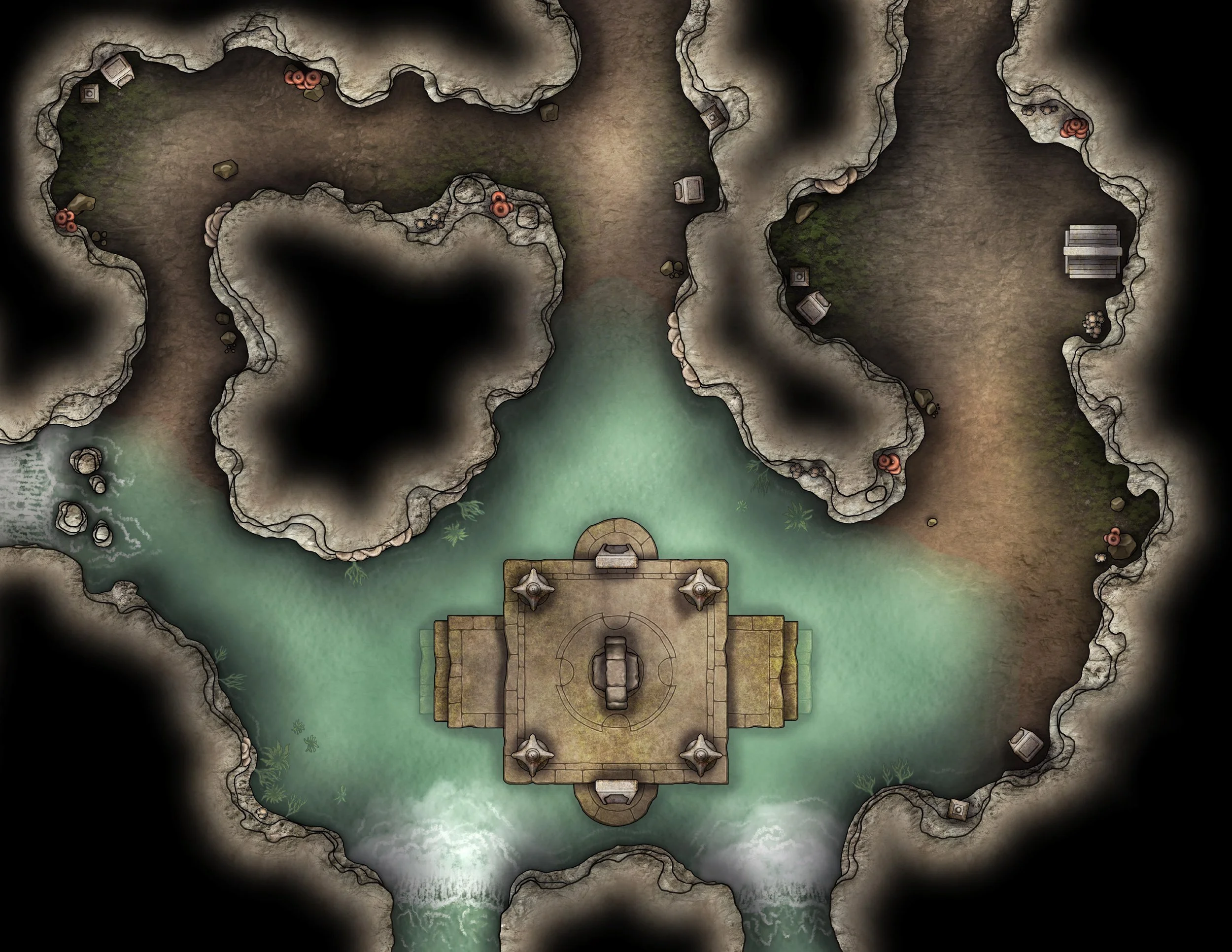 Random Encounter Battlemaps by Tom Cartos — Tom Cartos