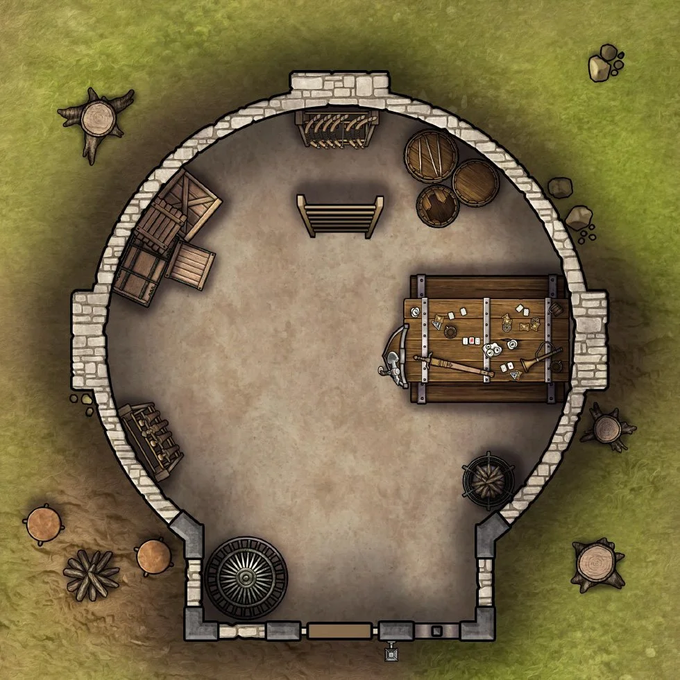 Free Rural Village TTRPG Map Tiles - Modular Tile Set — Tom Cartos
