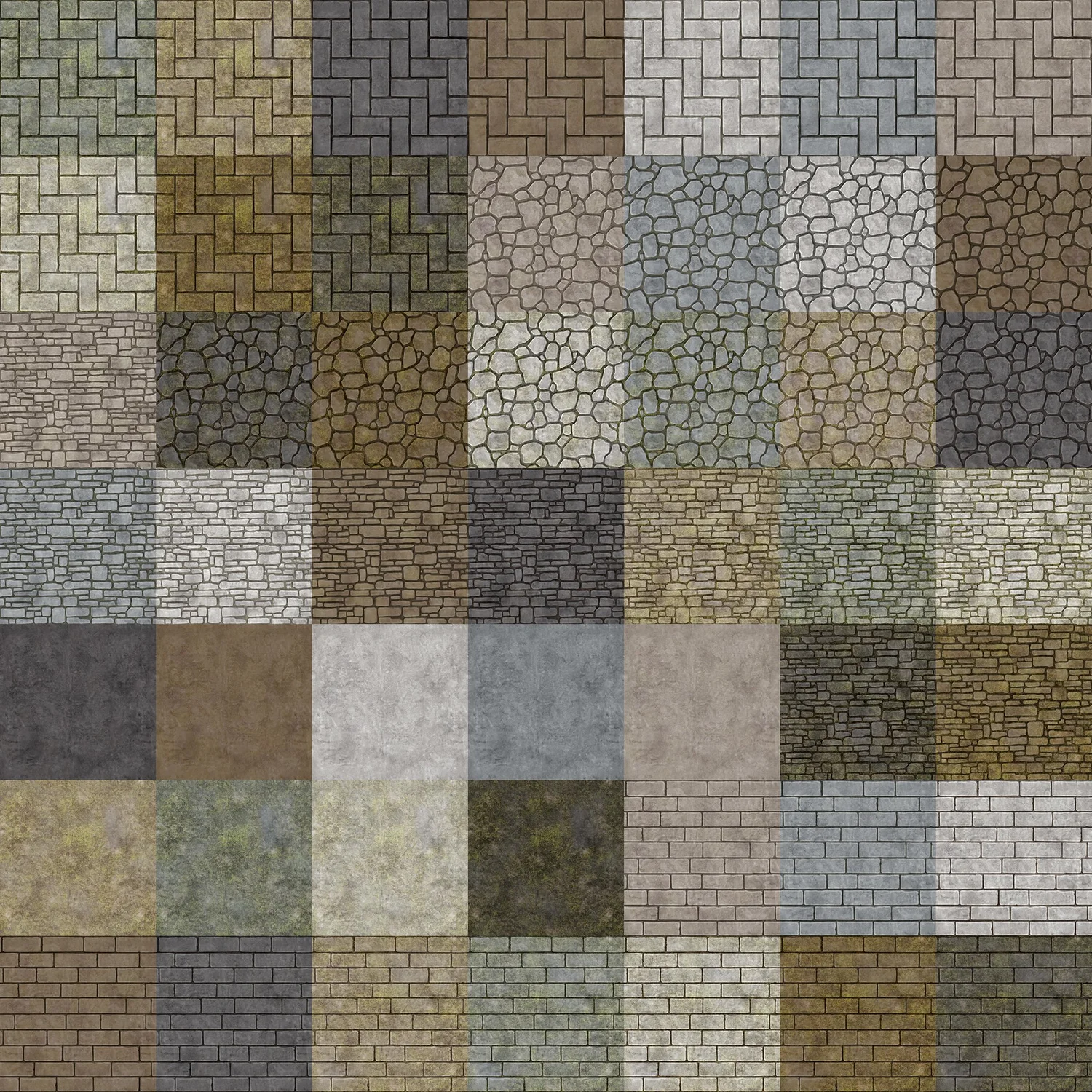 Free Modular Castle Tiles TTRPG Battlemap — Tom Cartos