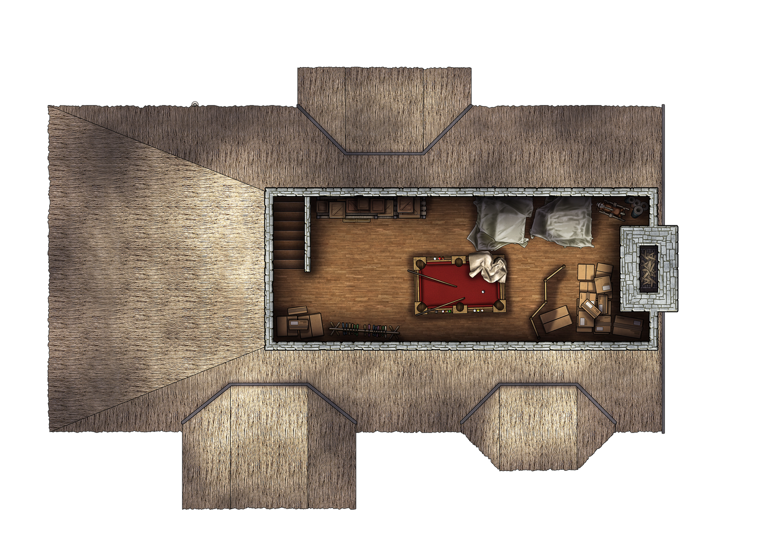Modern TTRPG Battlemaps — Tom Cartos