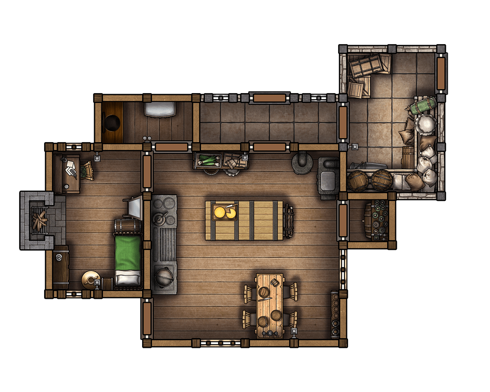 Free Bastion TTRPG Battlemaps - Modular Tile Sets — Tom Cartos