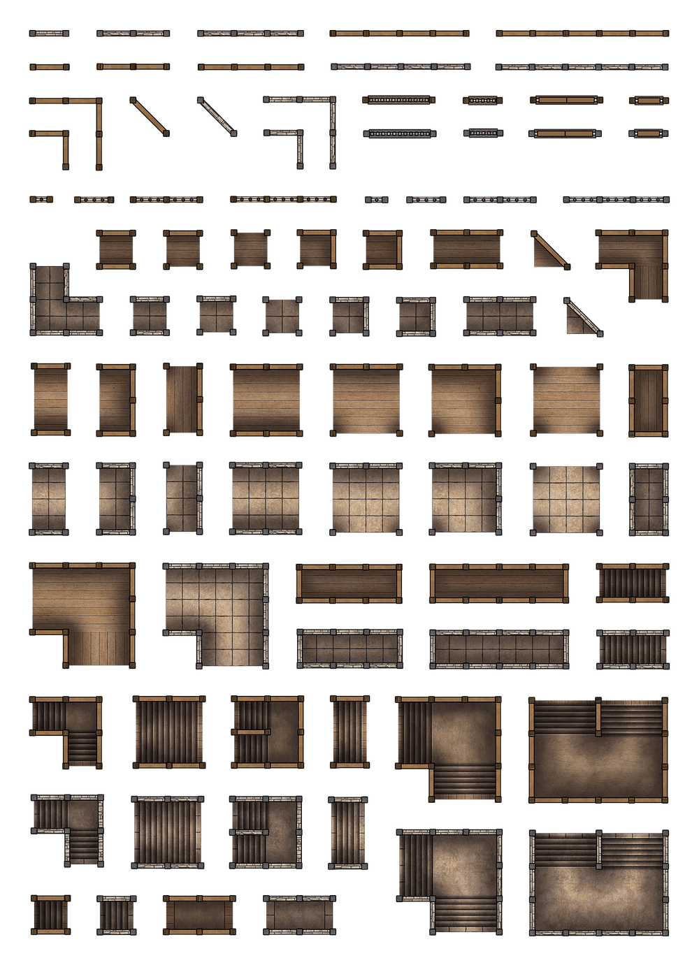 Free Bastion TTRPG Battlemaps - Modular Tile Sets — Tom Cartos