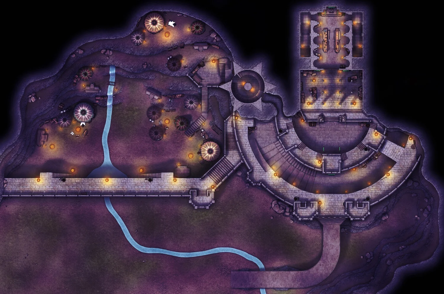 TTRPG Battlemaps - Castles, Forts & Keeps — Tom Cartos