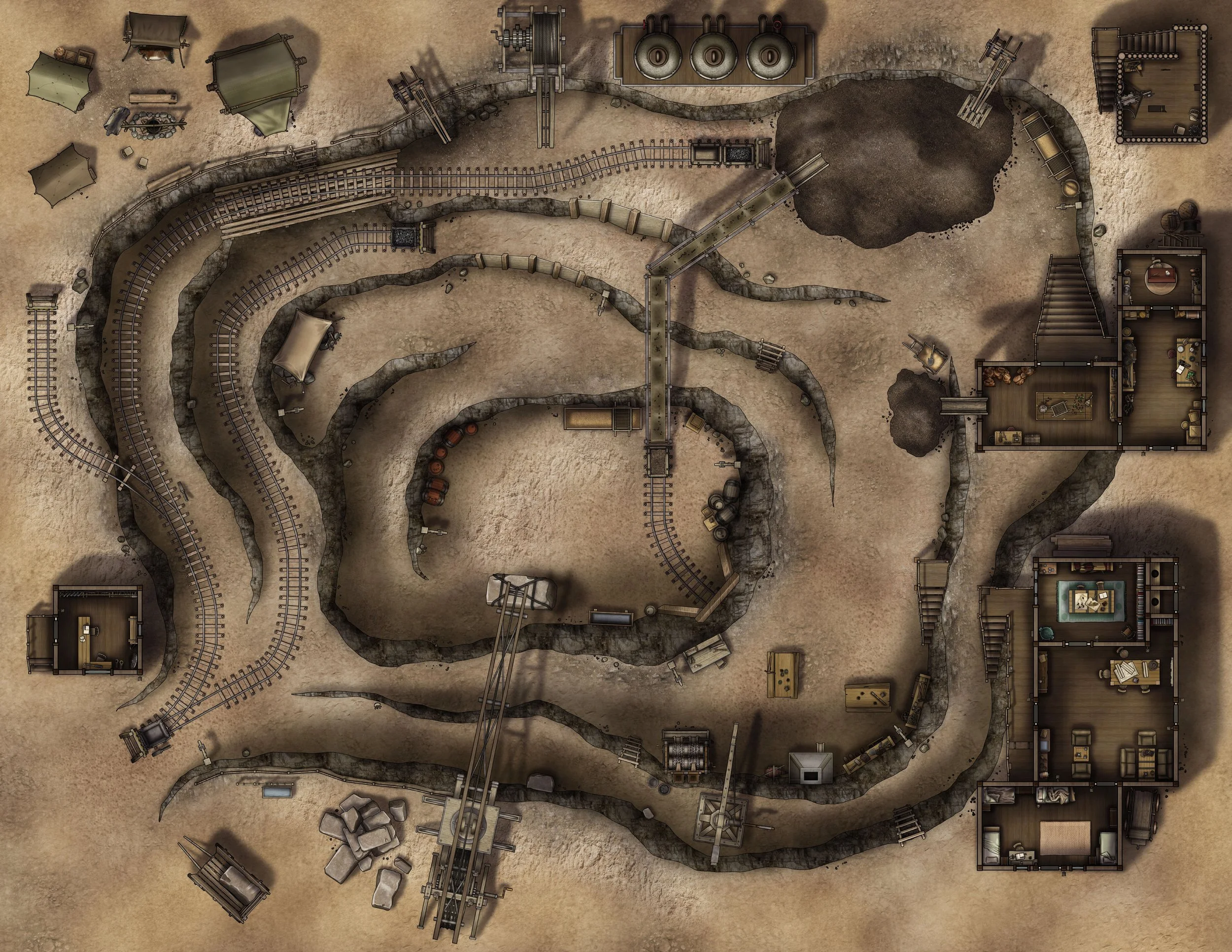 TTRPG Battlemaps & Assets — Tom Cartos
