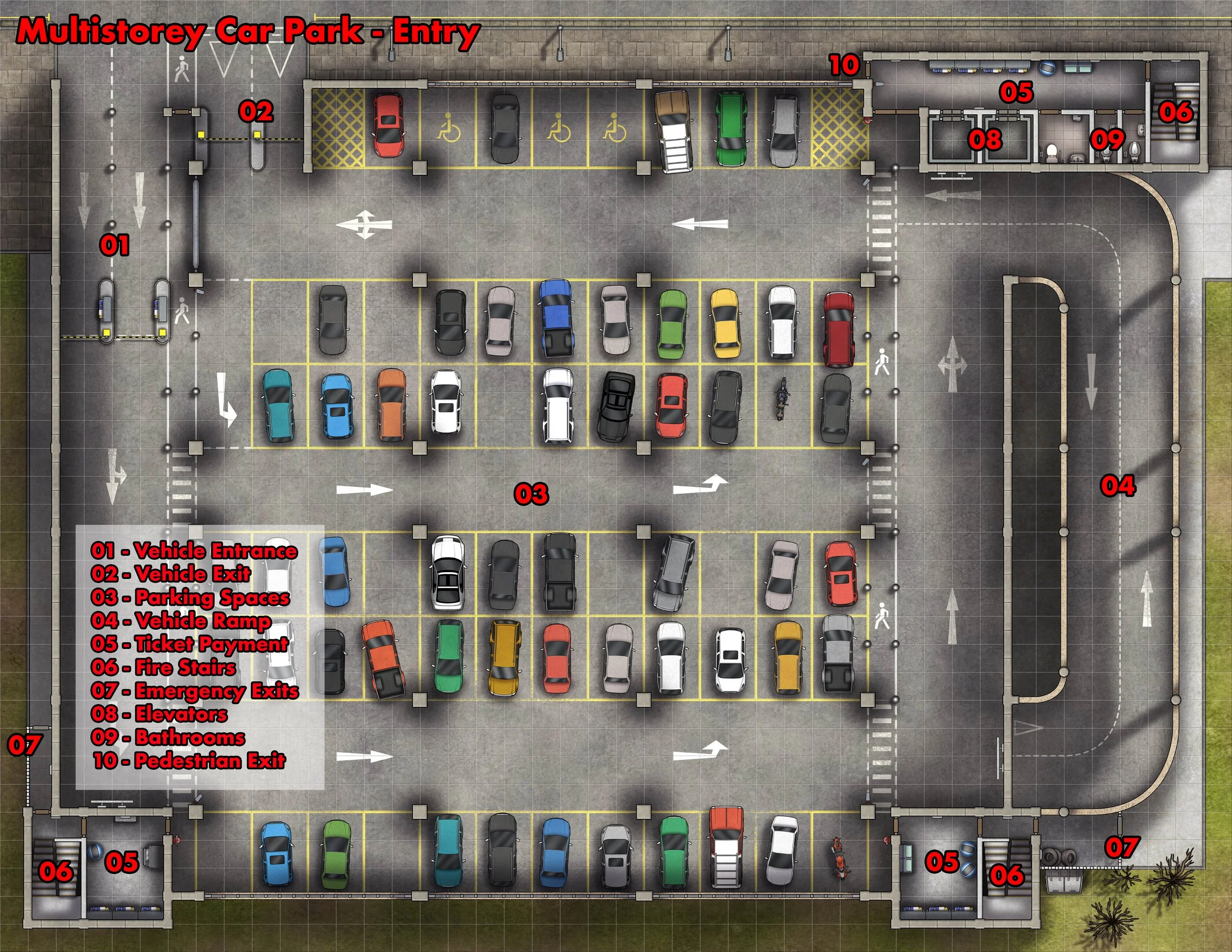 Modern TTRPG Battlemaps — Tom Cartos
