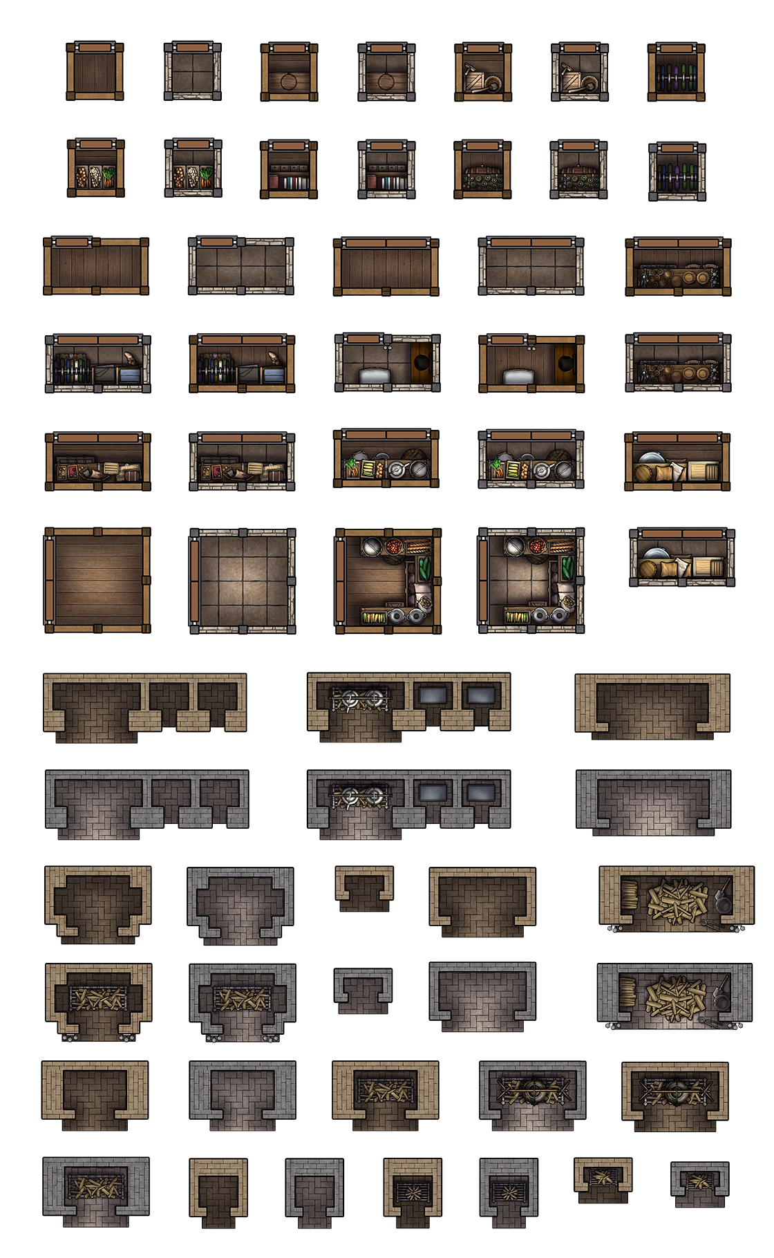Free Bastion TTRPG Battlemaps - Modular Tile Sets — Tom Cartos