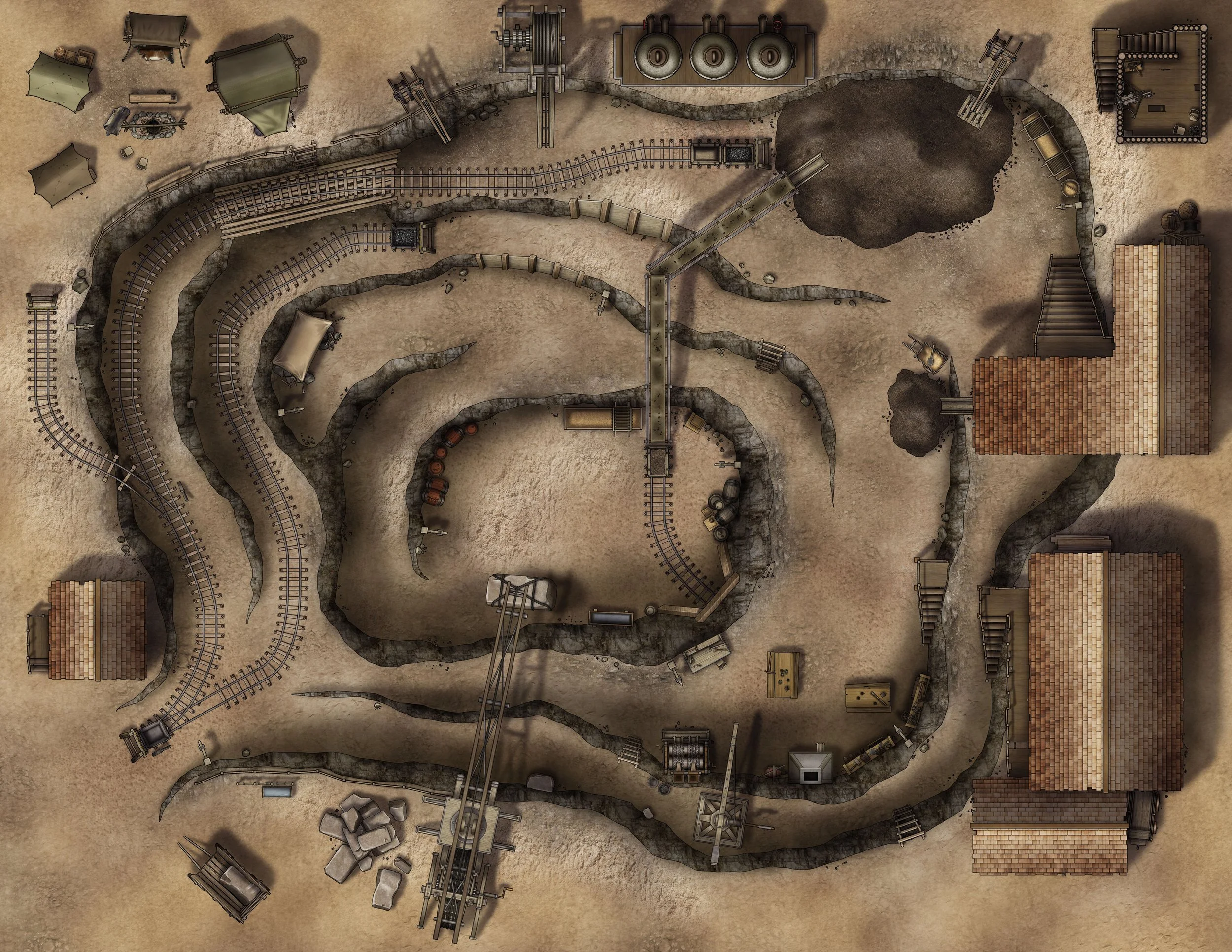 TTRPG Battlemaps & Assets — Tom Cartos