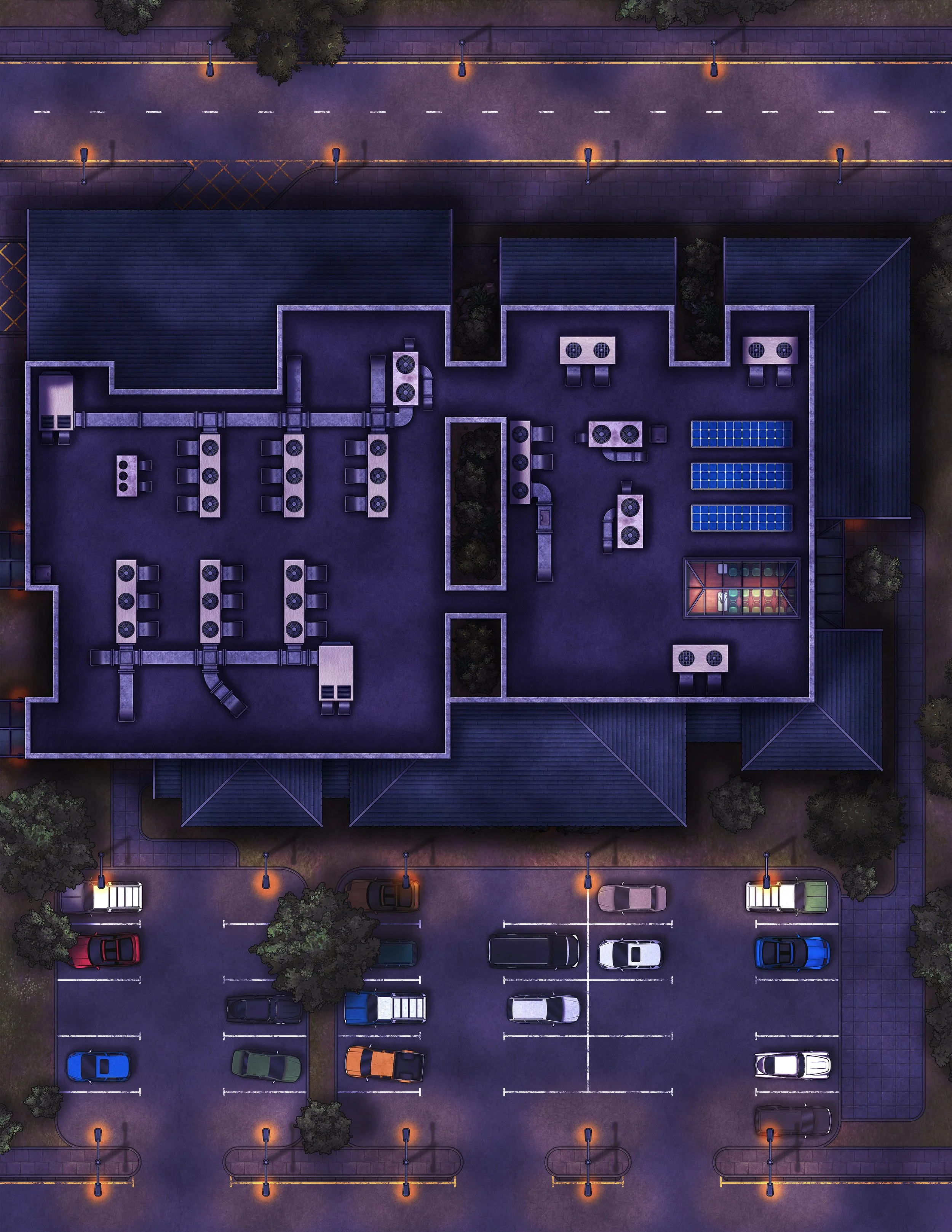 Modern TTRPG Battlemaps — Tom Cartos