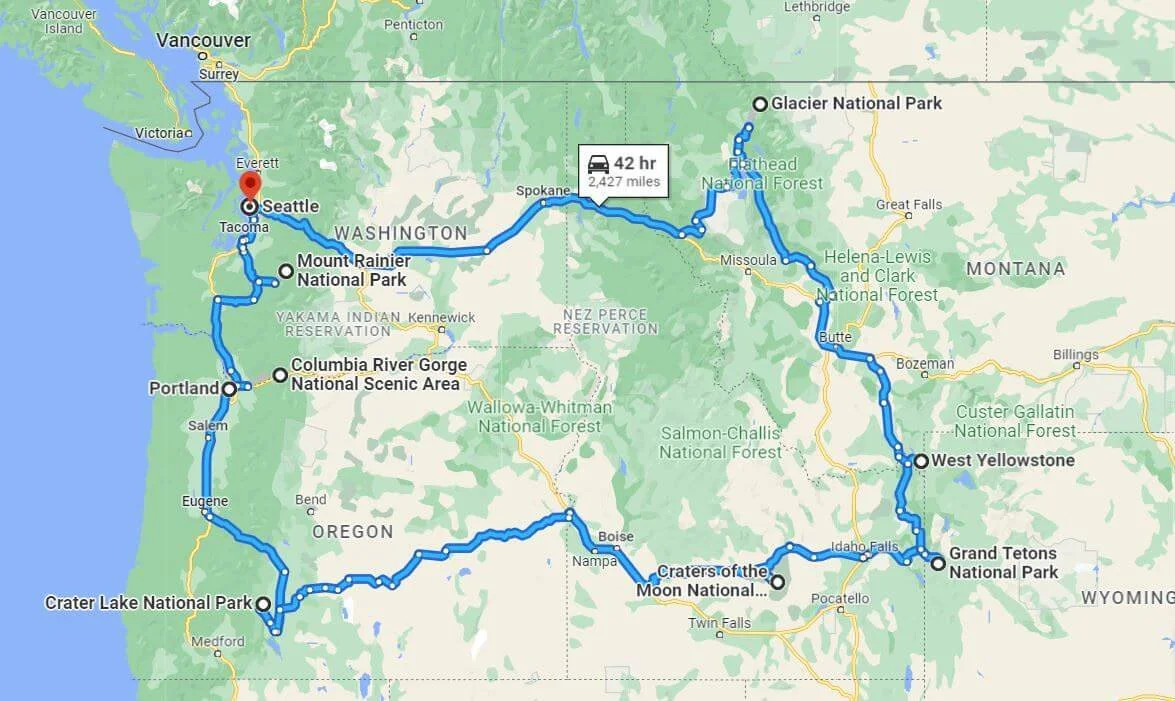 12-Day Pacific Northwest Road Trip — Road Trip Locals