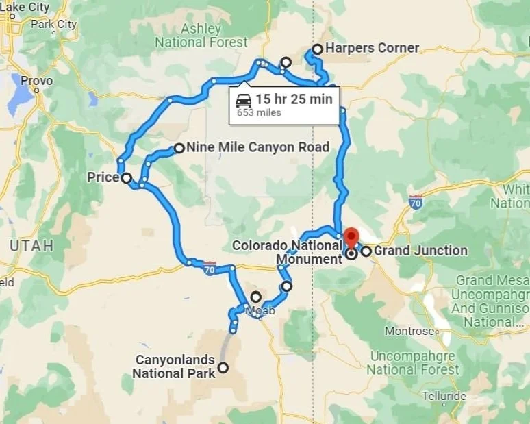 CO/UT Road Trip: Dinosaur Diamond Scenic Byway — Road Trip Locals