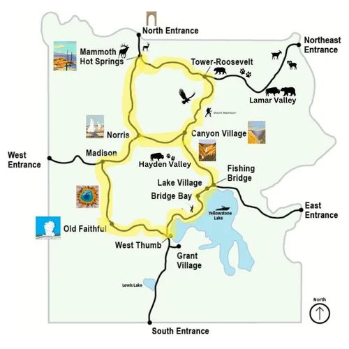 Yellowstone In A Day: 1-Day Itinerary for First-Time Visitors — Road ...