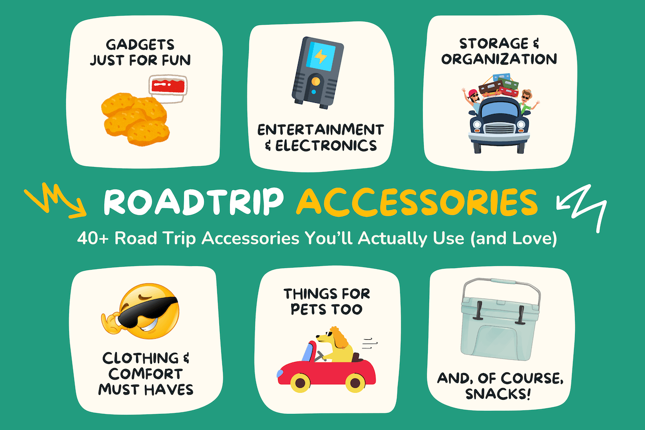 40+ Road Trip Accessories You’ll Actually Use (and Love) — Road Trip Locals
