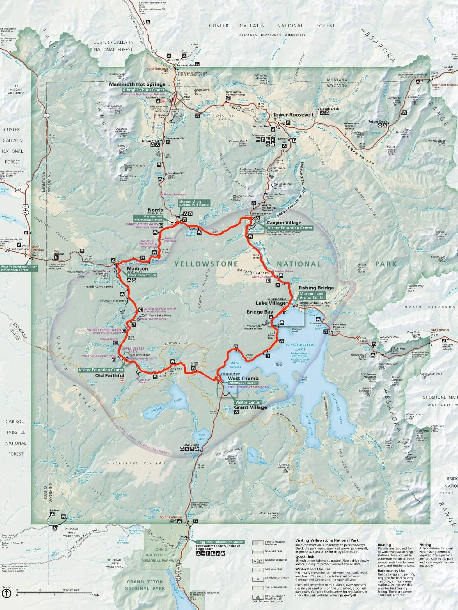 Yellowstone Lower Loop: Itinerary, Map, and 10 Best Stops — Road Trip ...