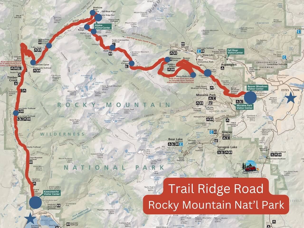 Driving Trail Ridge Road in RMNP — Road Trip Locals