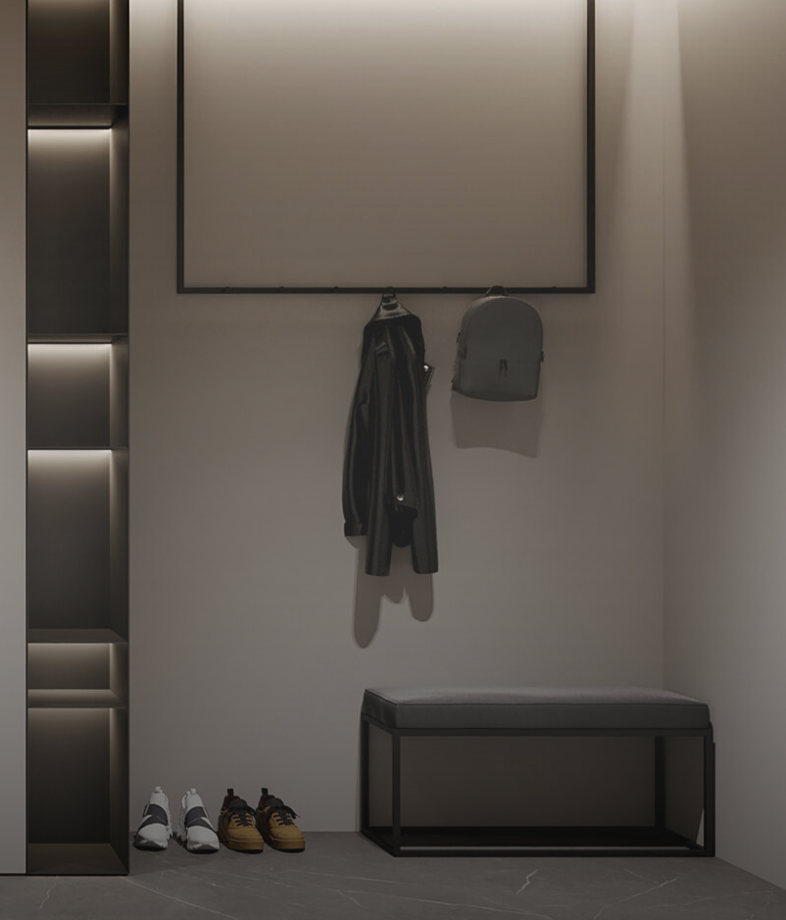 Aluminium Shadow Gap Skirting / Aluminium Ceiling Shadow Gap — uniQoncept