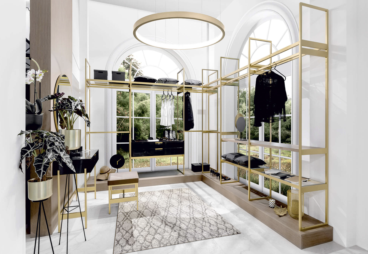 Walk-in closets and wardrobes — uniQoncept