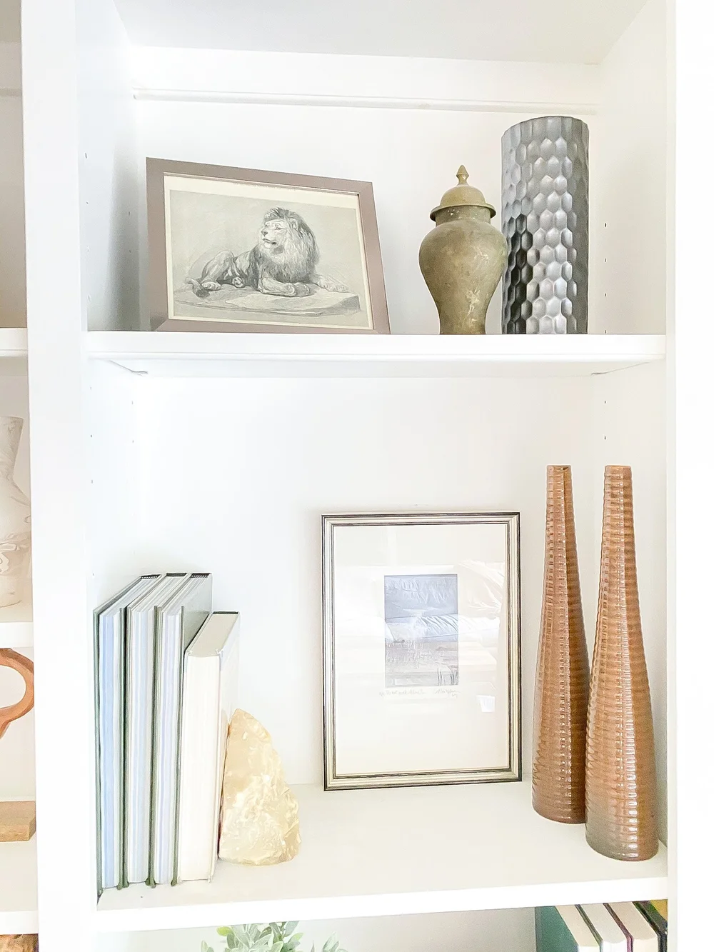 How To Style a Book Case | Bookshelf Styling Tips from Click + Love ...