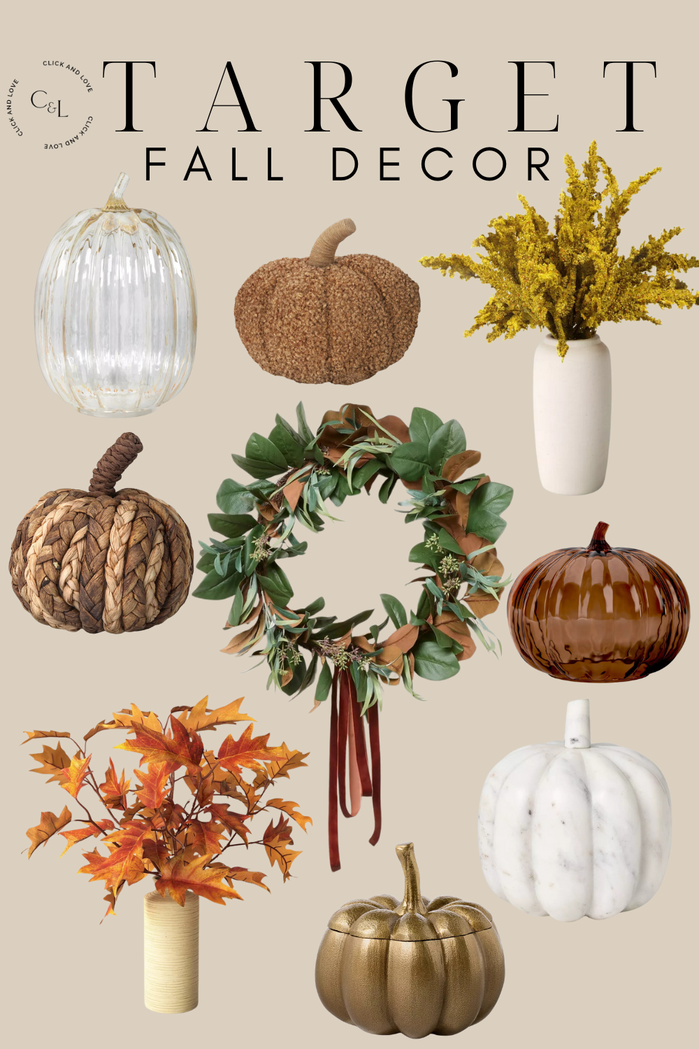 Amazon Fall Decor + Home Decorating Finds — CLICK AND LOVE