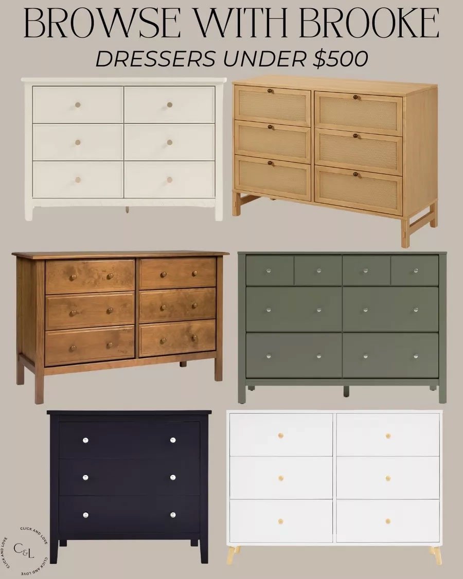 Best Cheap Dressers Under $500 + More Budget Friendly Finds | Click and ...