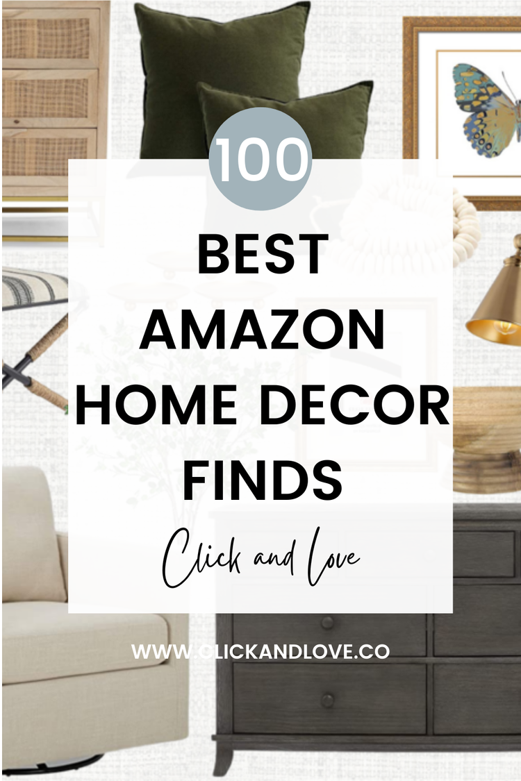 Amazon Home Decor Finds - Over 100 of our Favorites! — CLICK AND LOVE