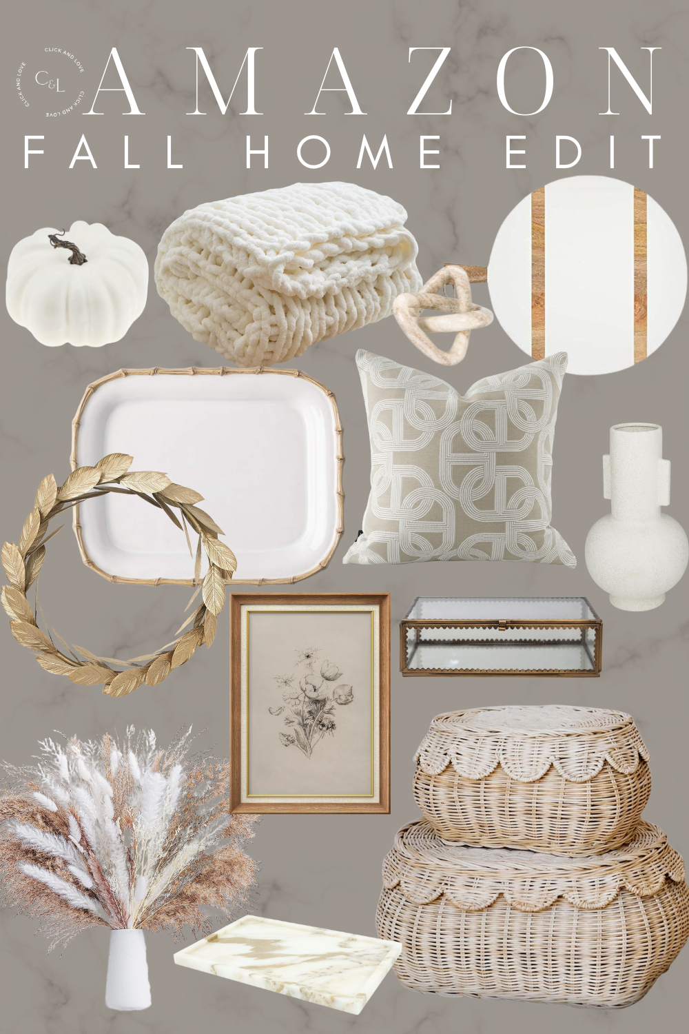Amazon Fall Decor + Home Decorating Finds — CLICK AND LOVE