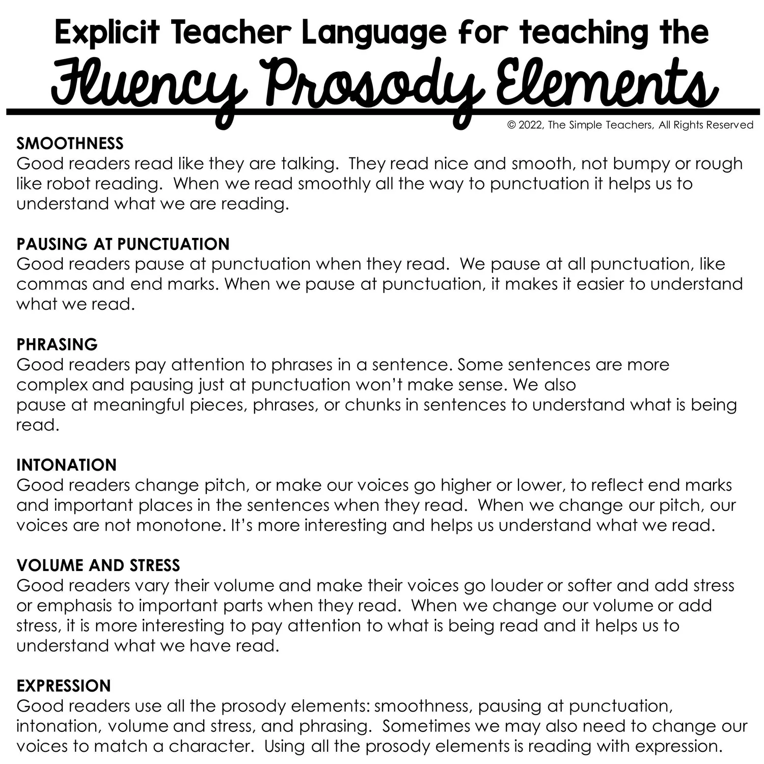 *NEW* Let's Practice Fluency — The Simple Teachers