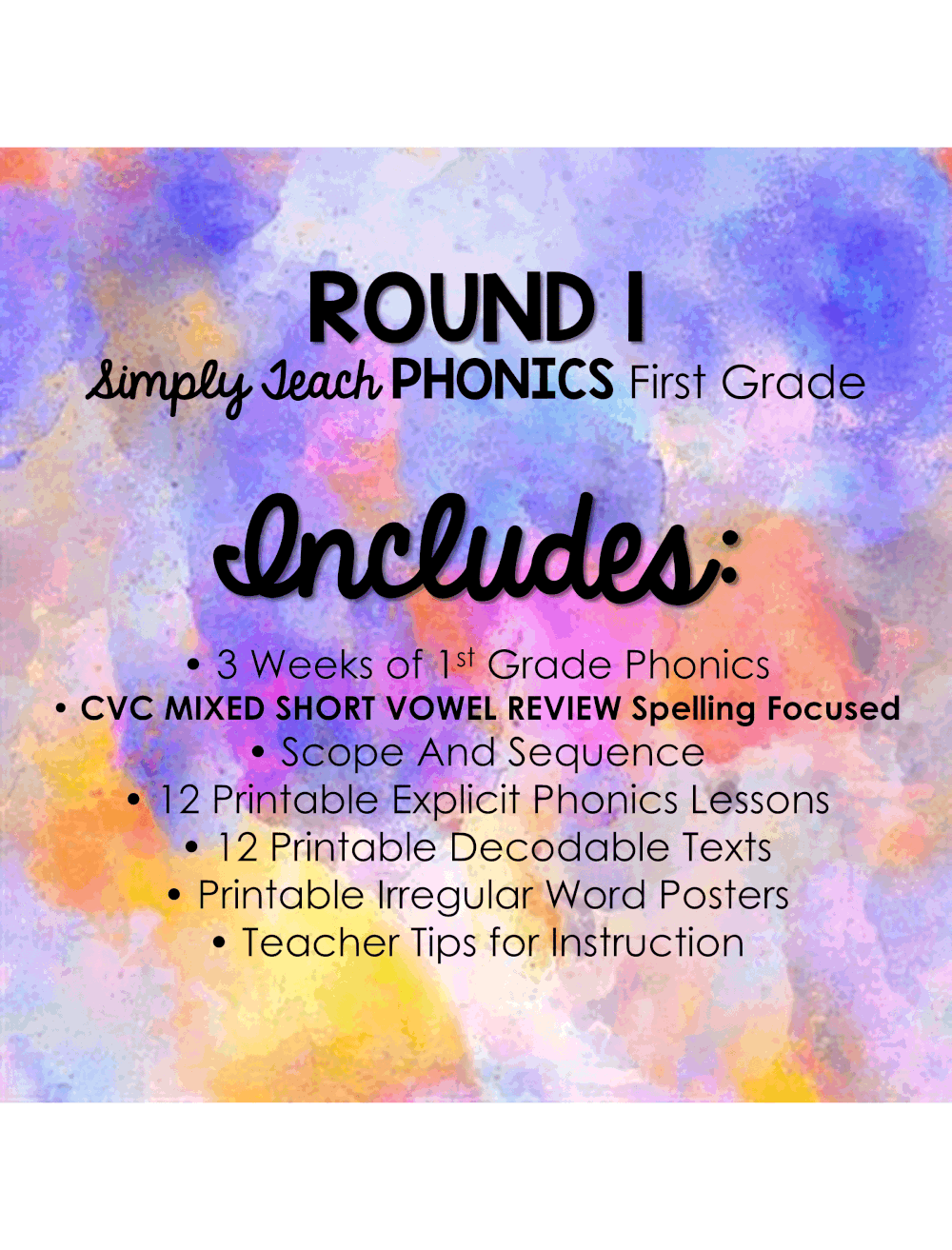 Sound-Spelling Pattern CARDS and Reference Sheets — The Simple Teachers