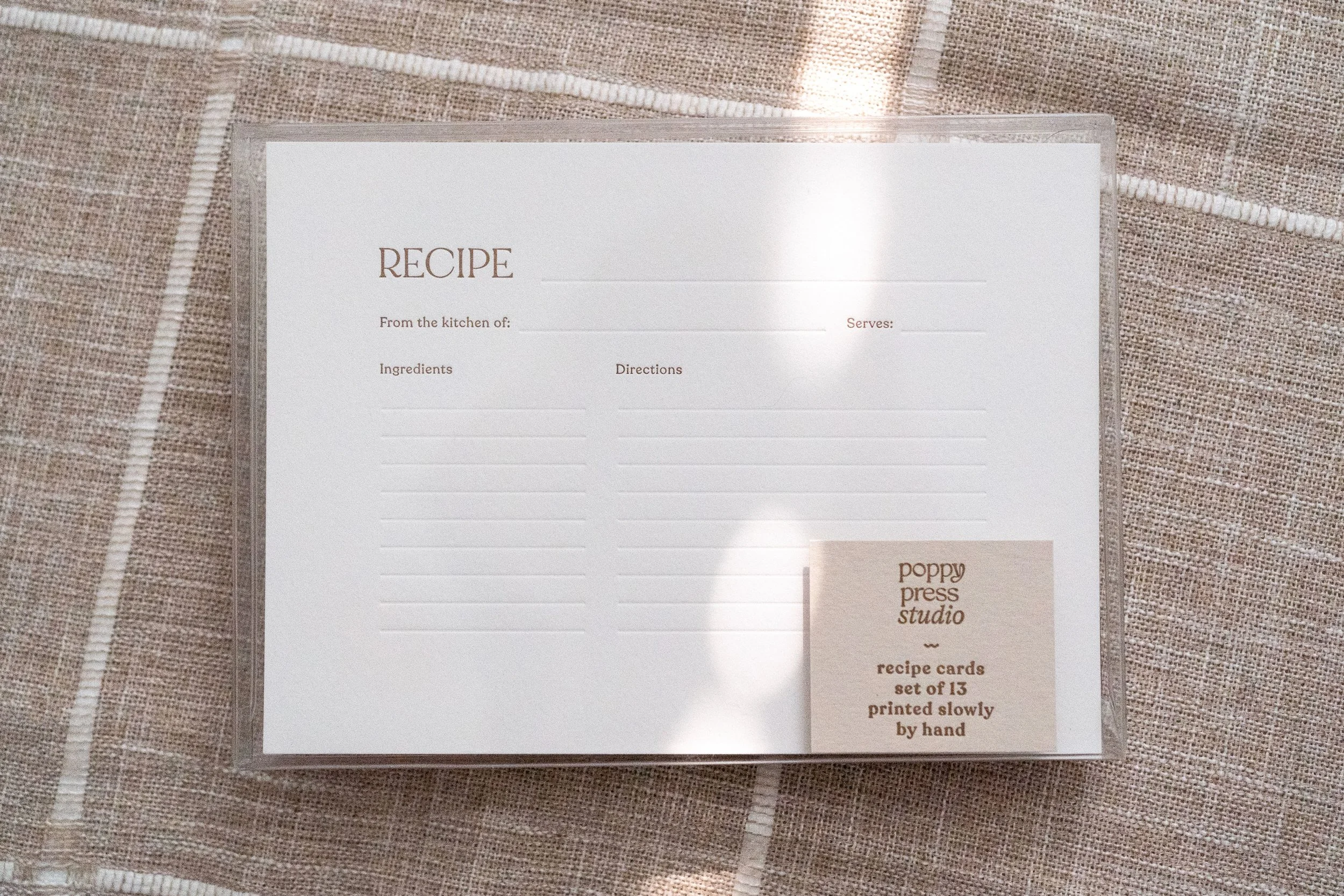 Poppy Press Studio | Letterpress and Design | West Michigan