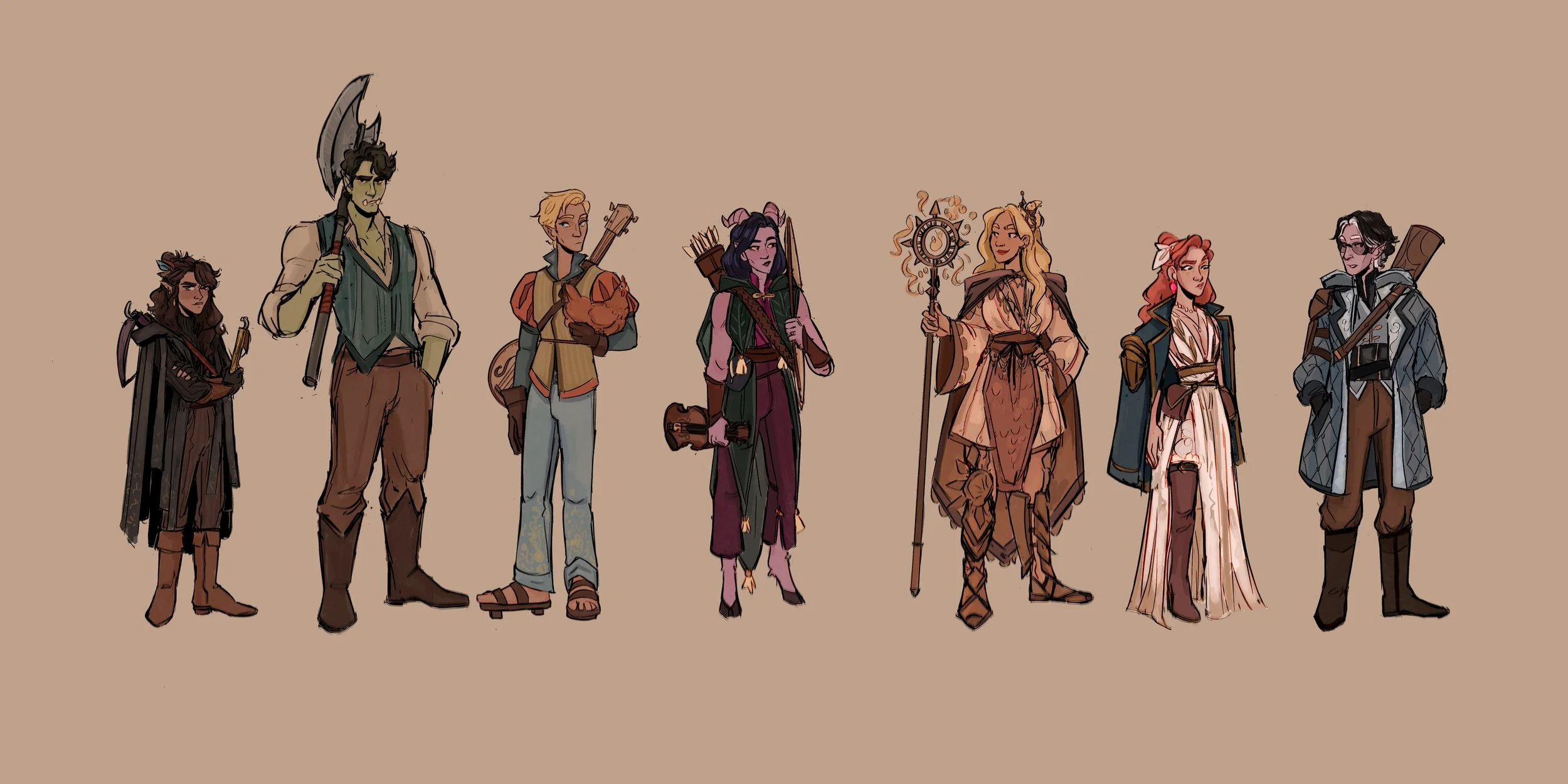 Character Design — Claire Anne Illustration